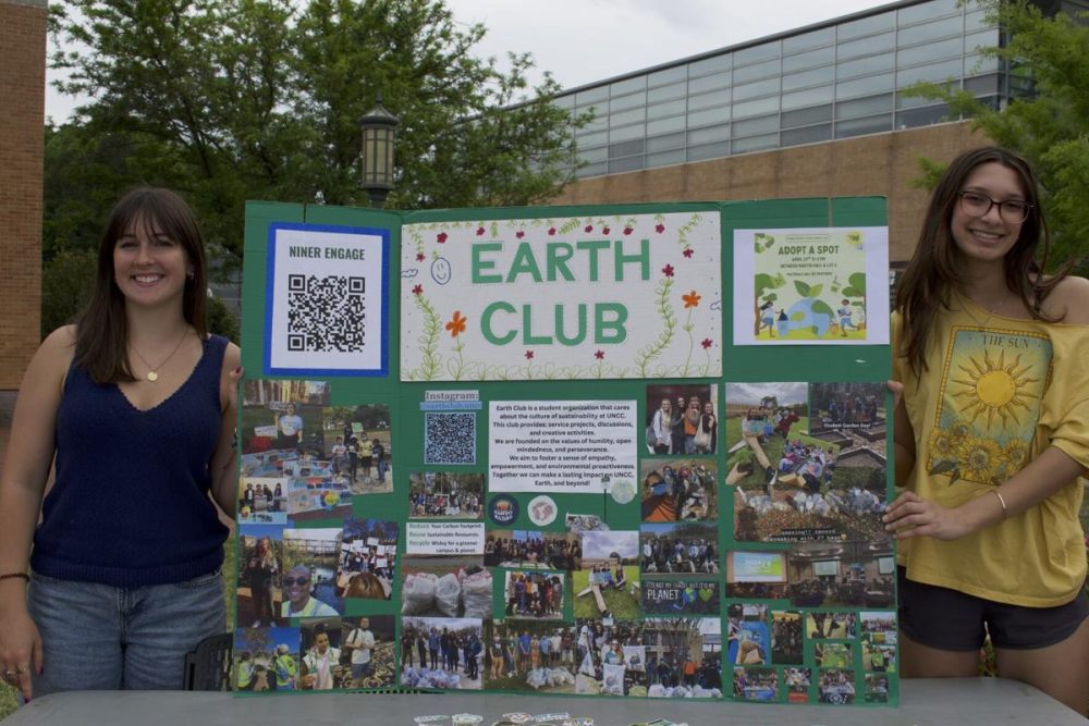 UNC Charlotte students lead the way in Earth Day celebration at Belk ...