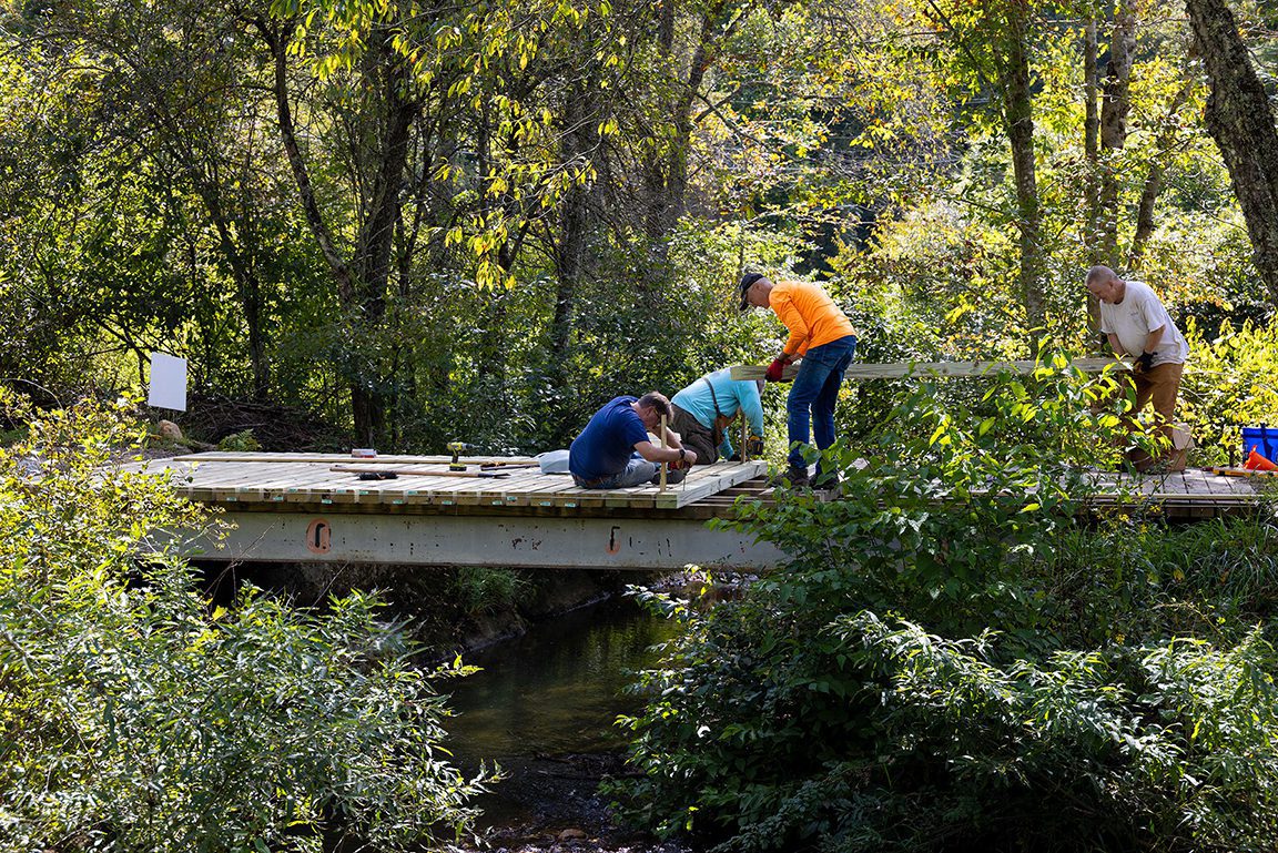Building Bridges: Niner engineers support a community's recovery ...